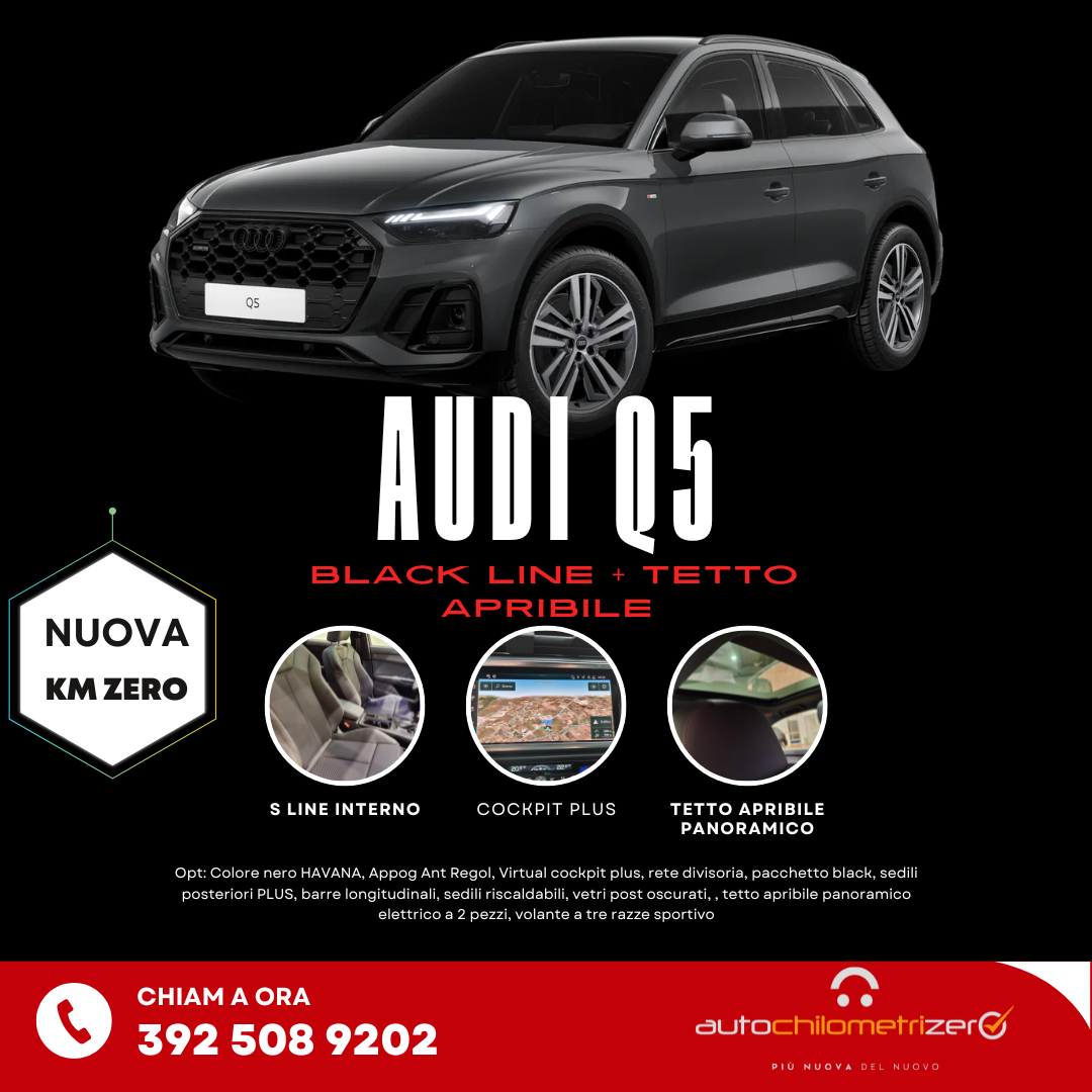 Audi Q5 black edition S-Line com’è? | Autochilometri Zero